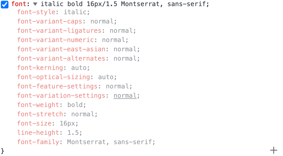 【CSS】フォントの設定を一括指定するfontプロパティの使い方と値一覧｜Creatopia Media